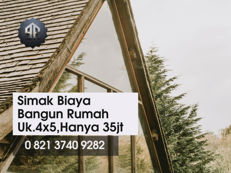 Cek Biaya Bangun Rumah Ukuran 4x10, 35jt | BikinRumah.co.id