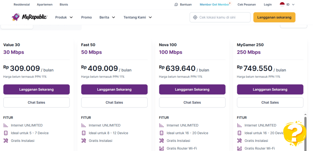Rekomendasi Produk dan Harga Wifi Rumahan Terbaik | BikinRumah.co.id